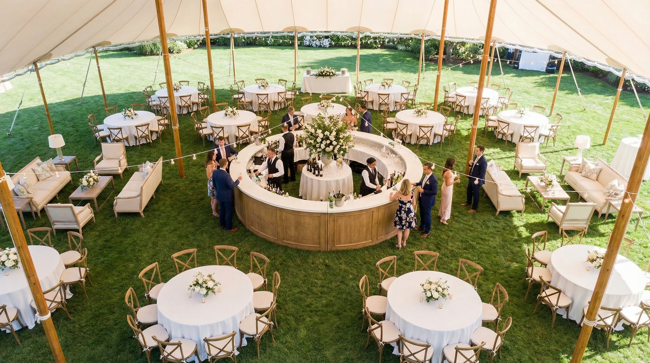 13 Open Bar Layout Wedding Ideas That'll Make Your Guests...